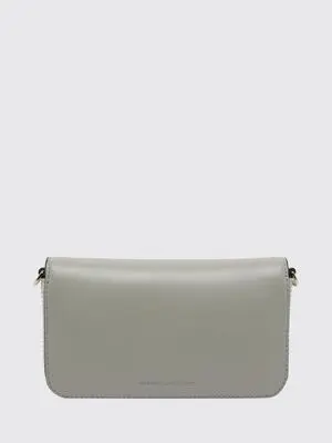 Marc Jacobs Snapshot Leather Crossbody Bag - Grey