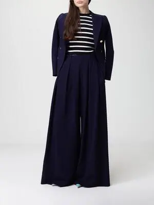 Ralph Lauren Striped Silk Blend Crewneck Sweater