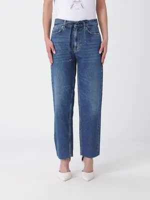Liu Jo Straight Jeans In Cotton - Denim
