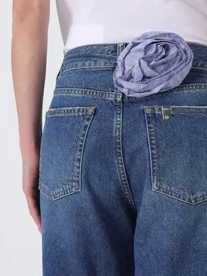 Liu Jo Straight Jeans In Cotton