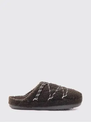 Moon Boot Teddy Shearling Slippers - Brown