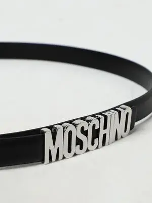 Moschino Tone Logo Belt