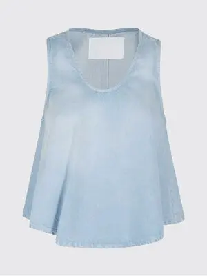 DONDUP Lyocell Denim Effect Top