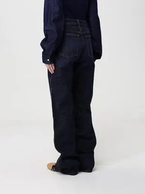 Khaite Straight Jeans In Cotton Denim