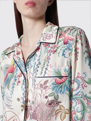 Etro Paisley Print Long Sleeve Shirt
