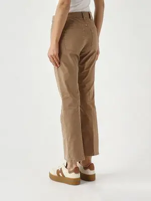 PT TORINO Slim Fit Stretch Cotton Trousers - Walnut