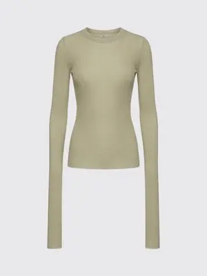 Rick Owens Viscose And Silk Knit Top - Sand