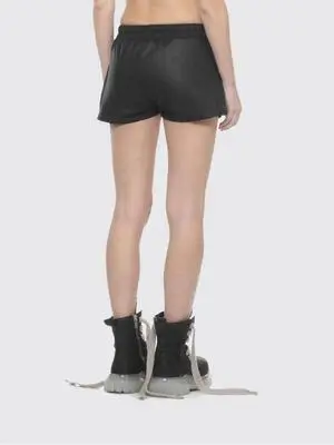 Rick Owens Leather Drawstring Shorts