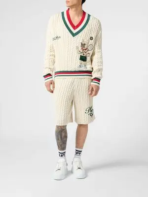 Philipp Plein Knit Shorts