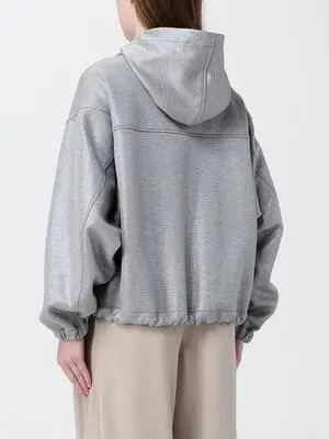 Brunello Cucinelli Cotton Blend Hooded Bomber Jacket