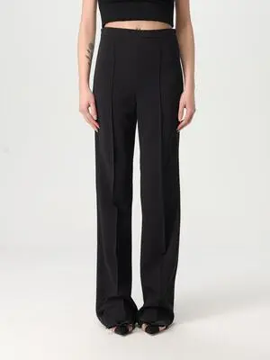 Elisabetta Franchi Double-breasted Blazer And Wide-leg Trousers Set