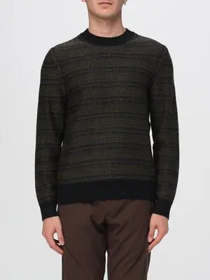 BOSS Ribbed Knit Jumper - Black