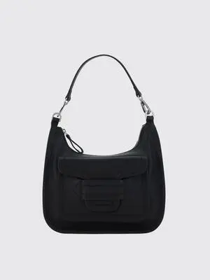 Pierre Hardy Leather Shoulder Bag - Black