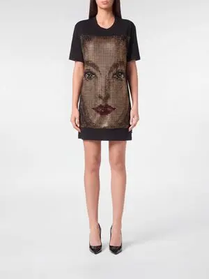 Philipp Plein Off The Shoulder Cocktail Dresses