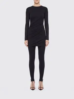 JIL SANDER Cotton Mini Dress - Black
