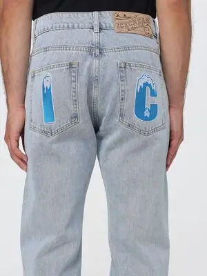 ICECREAM Embellished Light Wash Denim Jeans