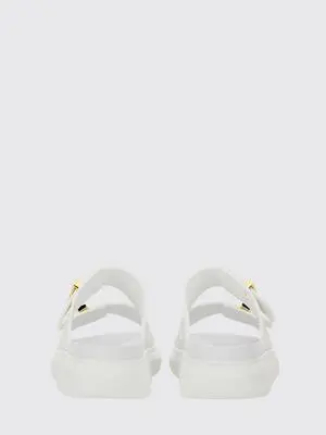 Alexander McQueen Double Strap Rubber Sandals