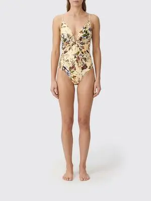 Zimmermann Floral Print Polyester One-piece Swimsuit - Multicolor