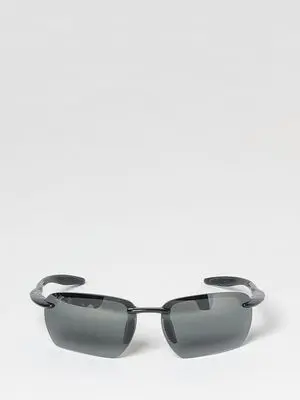 Maui Jim Ho'okipa Ultra Rectangular Aviator Metal Sunglasses With Uva/uvb Lenses