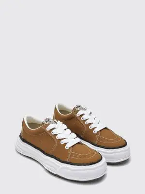 Mihara Yasuhiro Eric Canvas Low-top Platform Sneakers - Brown