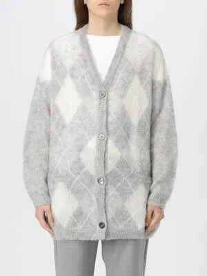 SEMICOUTURE Cardigan With Argyle Pattern