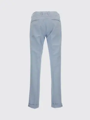 Incotex Stretch Cotton Chino Trousers - Gnawed Blue