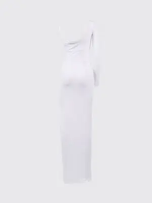 Elisabetta Franchi Jersey One Shoulder Dress - White