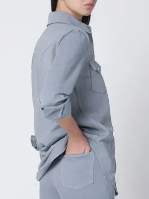 A.p.c. Organic Cotton Shirt - Blue