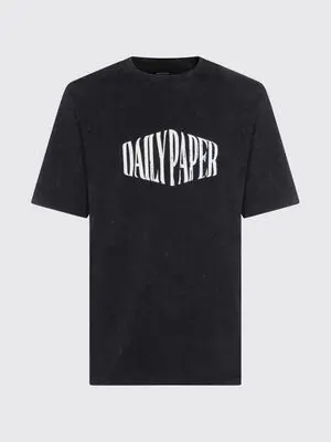 DAILY PAPER Cotton Crew Neck Pullover With Logo
