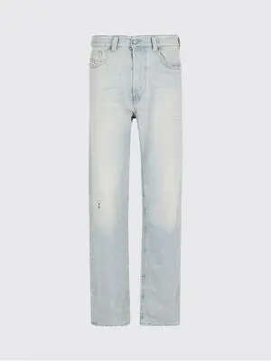 DIESEL® D-ark Straight Cotton Denim Jeans