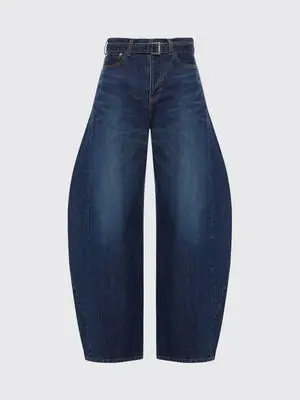 Sacai Baggy Cotton Denim Jeans