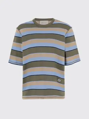 AMI Paris Striped Cotton T-shirt