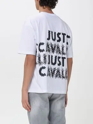 Just Cavalli Cotton T-shirt With Logo