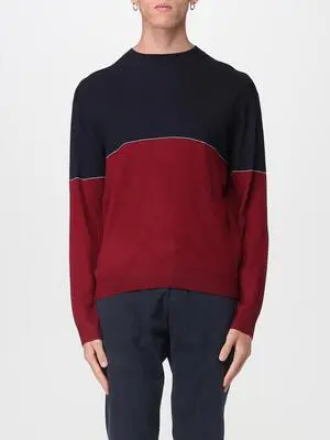 Armani Exchange Color Block Pullover - Navy