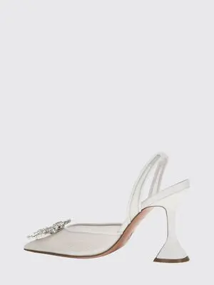 Amina Muaddi Begum Embellished Slingback Pumps
