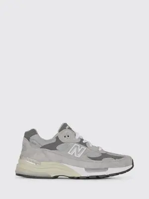 NEW BALANCE Made In Usa 992 Suede And Mesh Sneakers