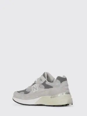 NEW BALANCE Made In Usa 992 Suede And Mesh Sneakers