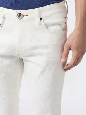 Philipp Plein Skinny Fit Stretch Denim Jeans
