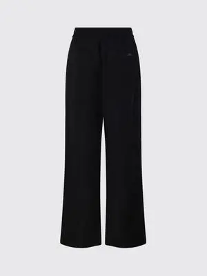 AMI Paris Linen Blend Palazzo Trousers