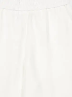 AMI Paris Linen Blend Palazzo Trousers