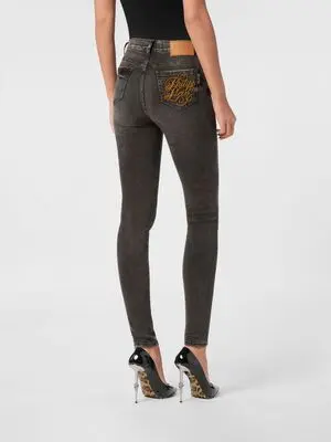 Philipp Plein Skinny Fit Denim Jeans