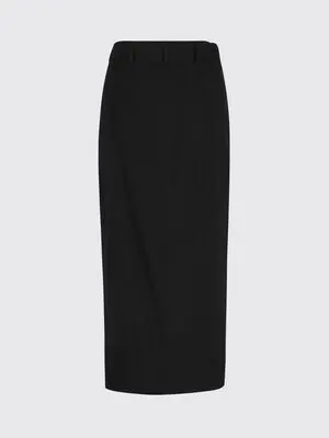 TELA Lisbon Linen Blend Midi Skirt