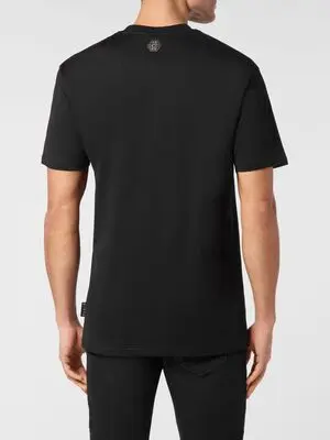 Philipp Plein Skull Cotton T-shirt - Black