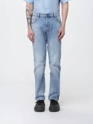 DIESEL® D-vyl Cotton Denim Jeans - Blue