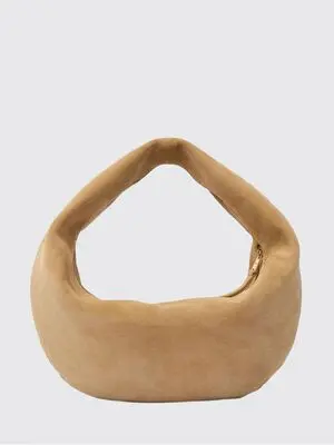 Khaite Olivia Suede Bag - Beige
