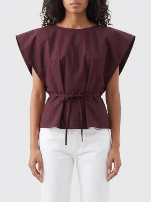 ALYSI Cotton Top - Brown