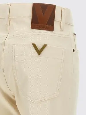Valentino Garavani Cotton Denim Flared Jeans