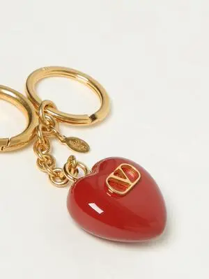 Valentino Garavani Heart Charm Keyring