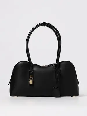 Stella McCartney Leather Shoulder Bag - Black