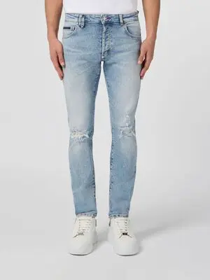 Philipp Plein Slim Fit Stretch Jeans - Denim